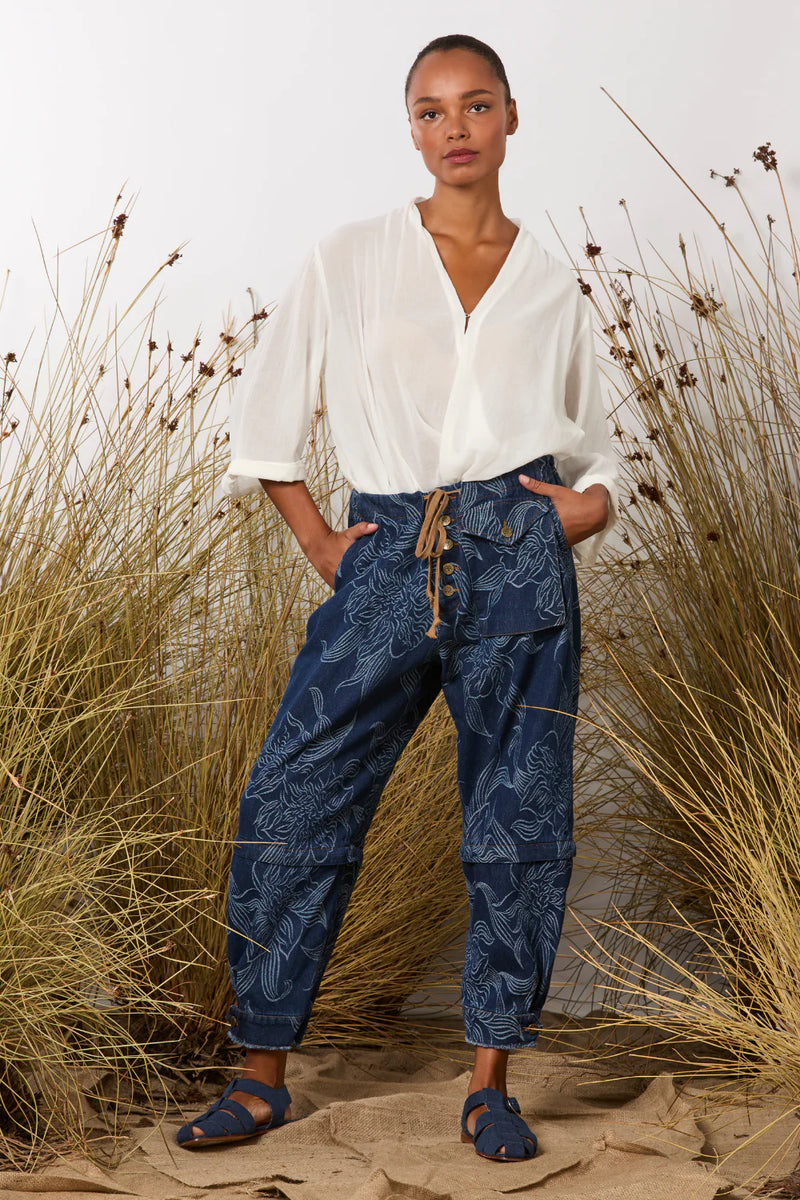 M.A Dainty - Toggle Shirt (Milk) – G & T on Grant